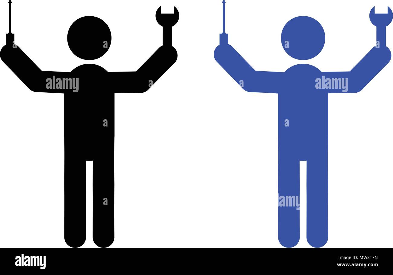 Master vector icon, isolated on white background Stock Vector Image ...