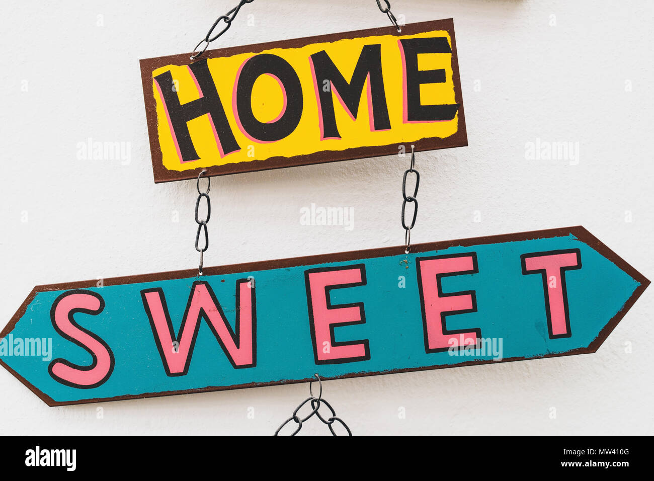 Sweet Home Board Stock Photo - Alamy