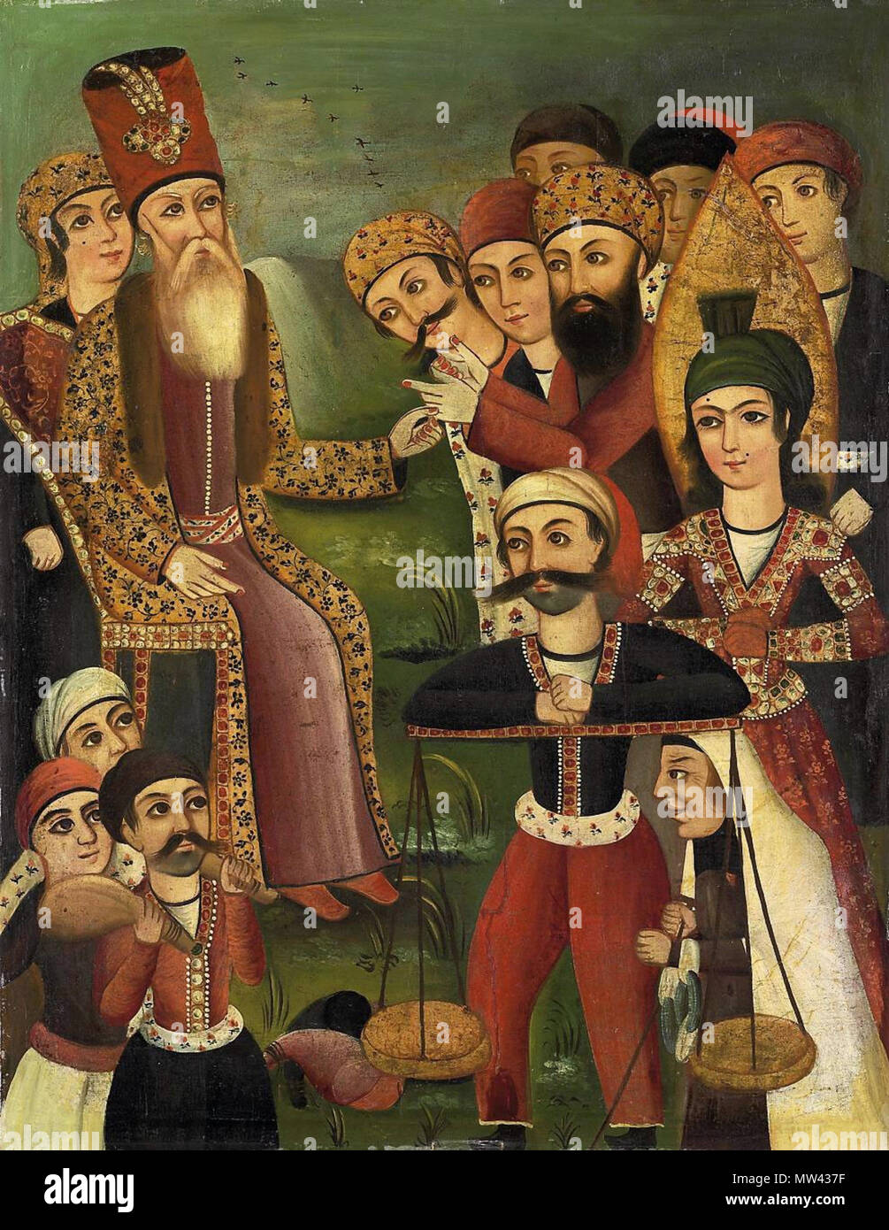 Qajar iran hi-res stock photography and images - Alamy