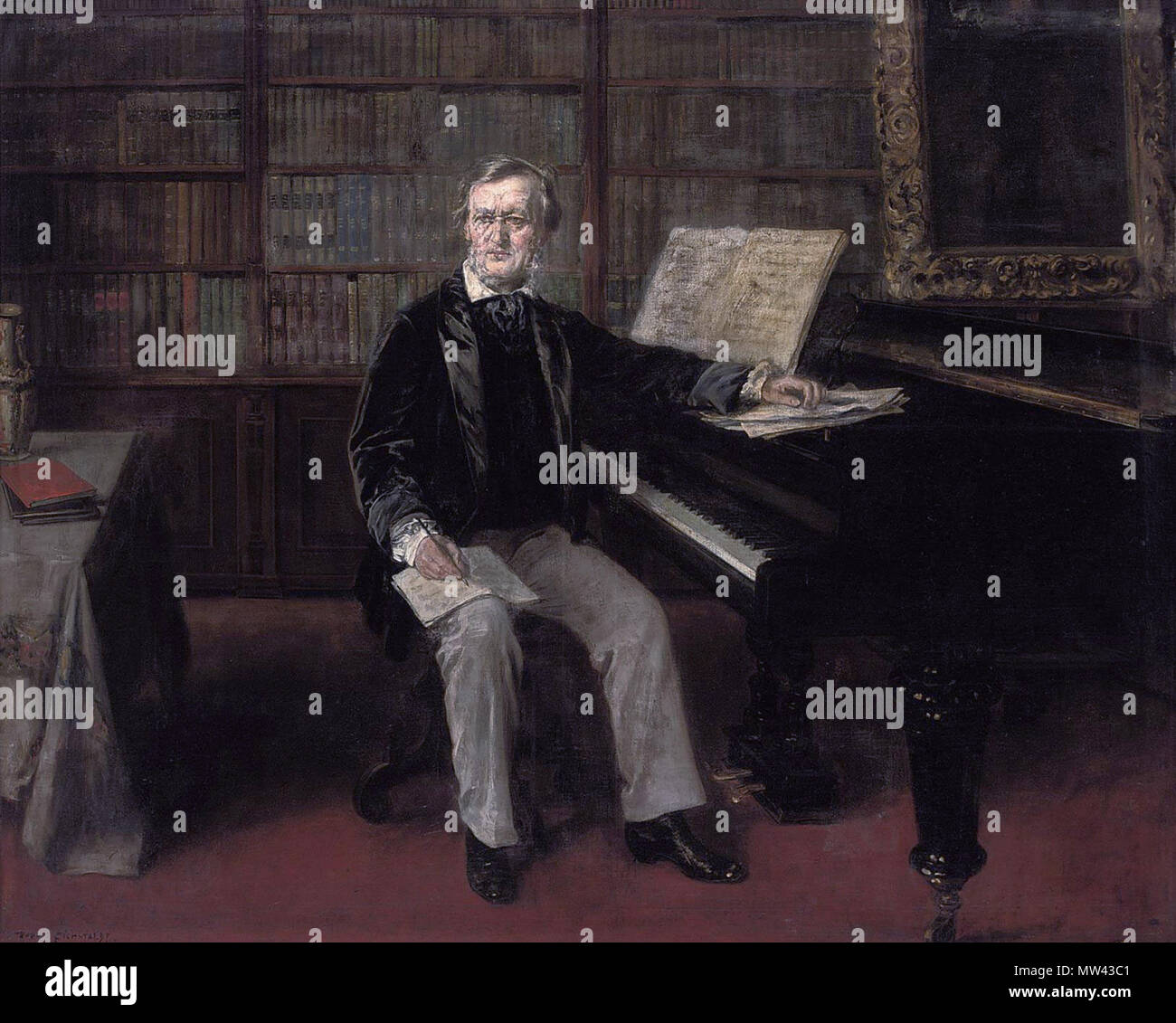 Richard wagner piano hi-res stock photography and images - Alamy