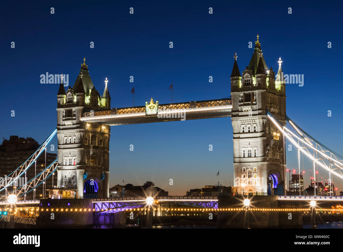 England, London, Tower Bridge at Dawn Stock Photo - Alamy