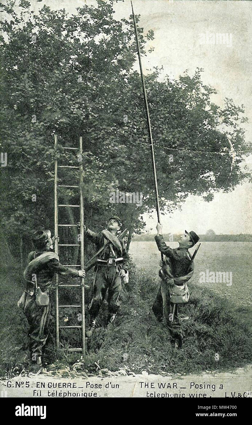 Communication advancements in wwi hi-res stock photography and images ...