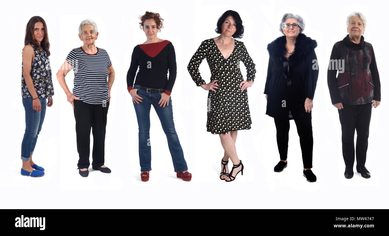 Female human body different ages hi-res stock photography and images ...