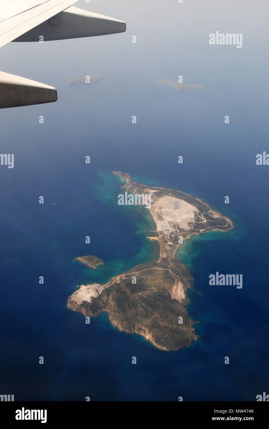 Greek Islands Aerial Stock Photos & Greek Islands Aerial Stock Images ...