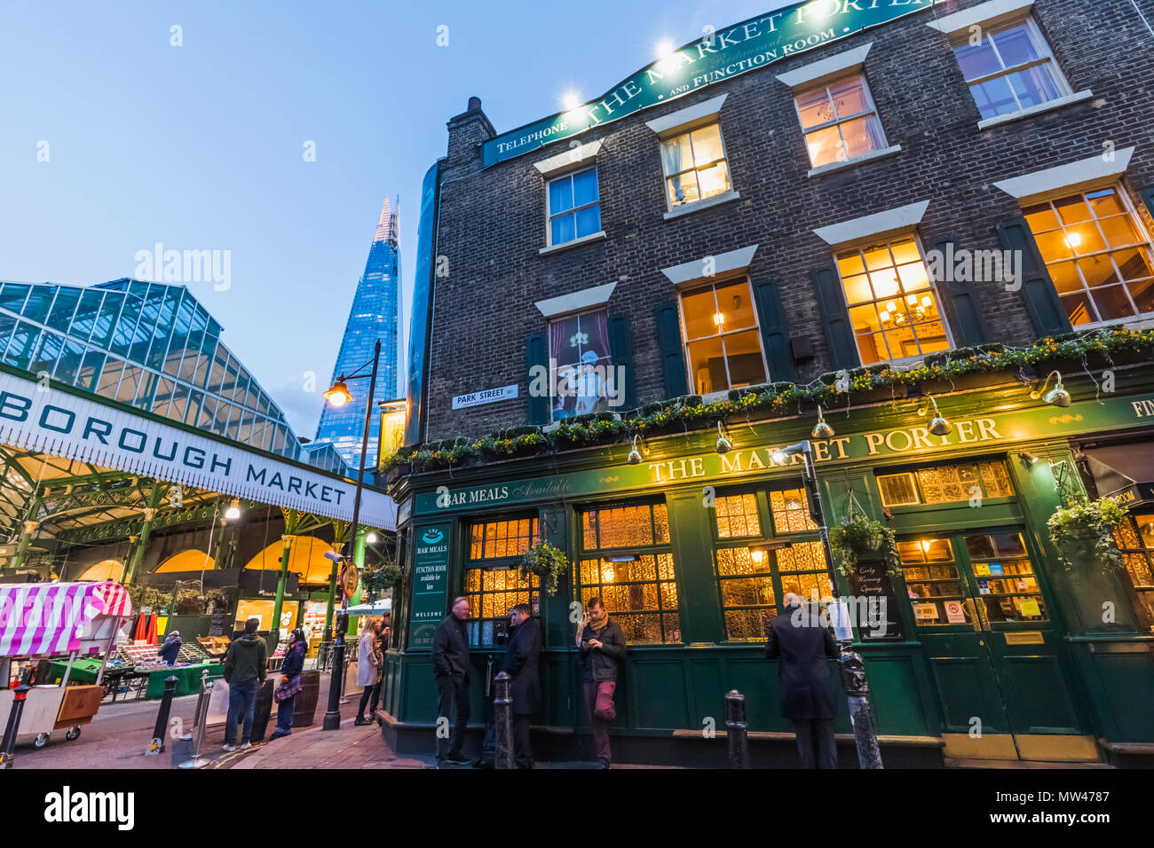 England, London, Southwark, London Bridge City, Borough Market, The ...
