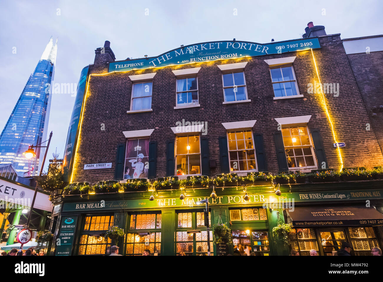 England, London, Southwark, London Bridge City, Borough Market, The ...