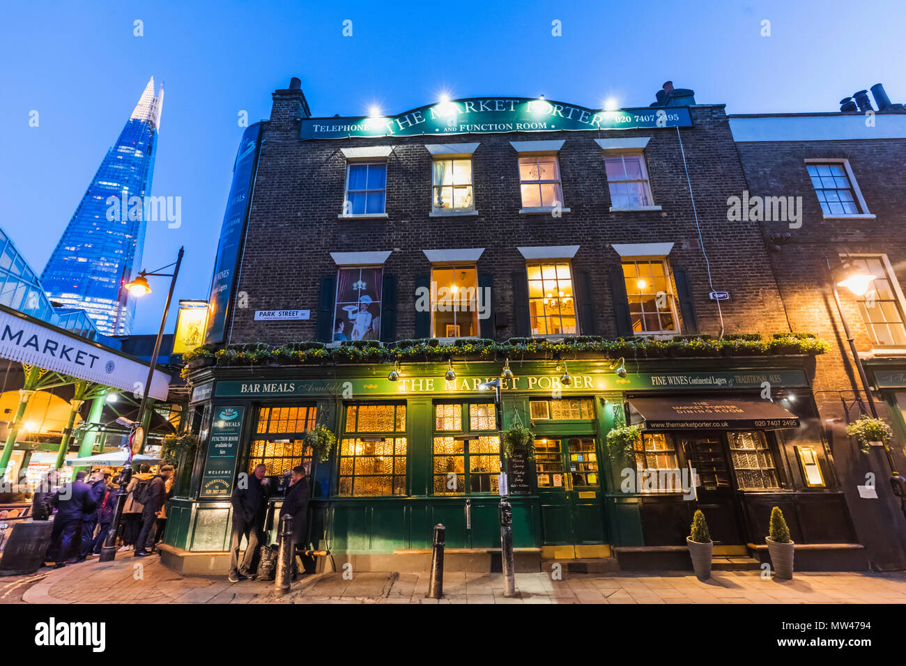 England, London, Southwark, London Bridge City, Borough Market, The ...