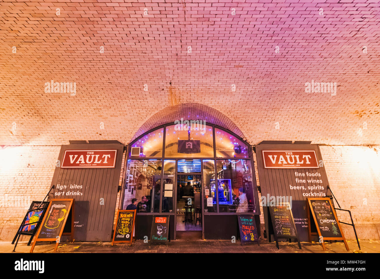 England, London, Southwark, London Bridge City, Tower Bridge, The Vault ...