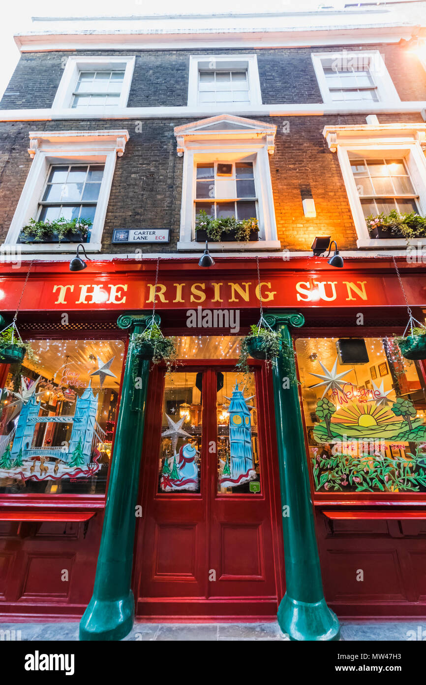 London the rising sun pub hi-res stock photography and images - Alamy