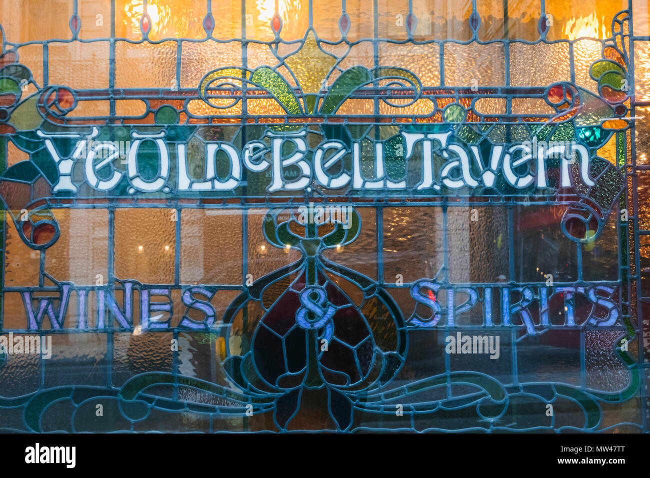 England, London, The City of London, The Ye Olde Bell Tavern Pub aka ...