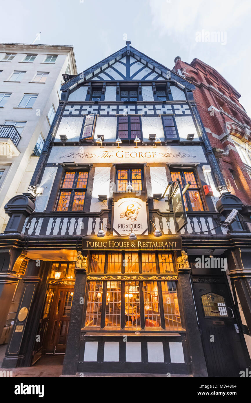George pub london hi-res stock photography and images - Alamy