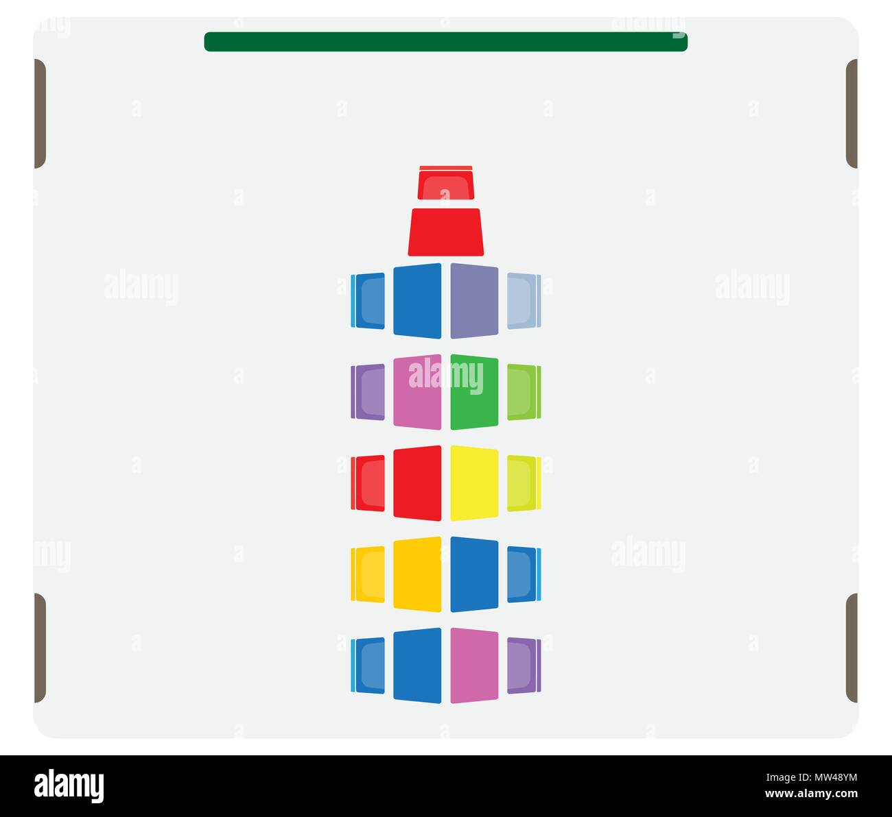 Seat map of Children Classroom show table and chair Vector Stock Vector ...