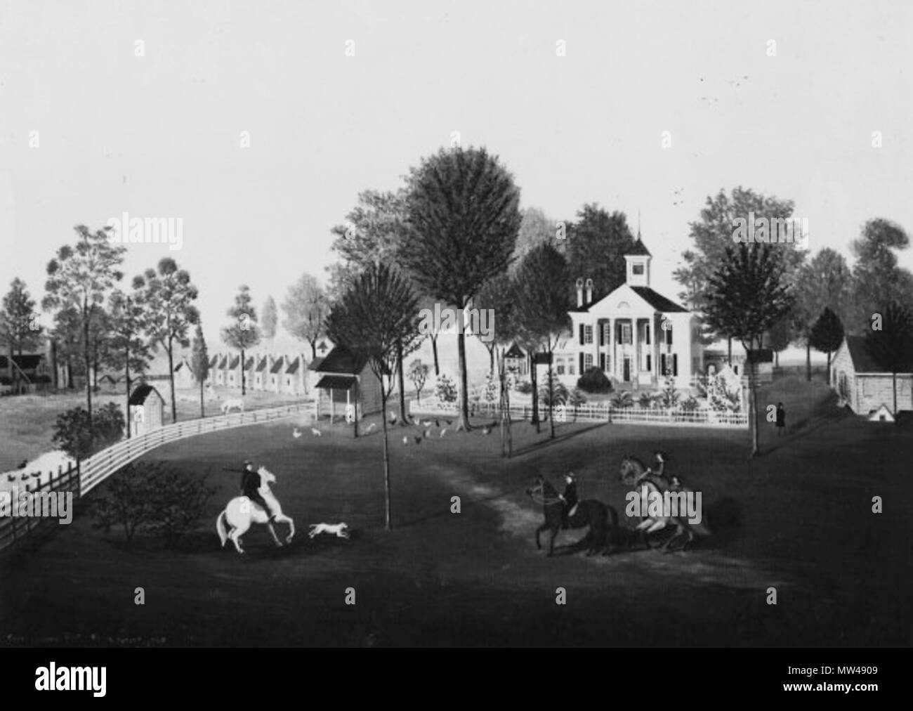 . English: Alexander Mouton house at Ile Copal. Location now within ...