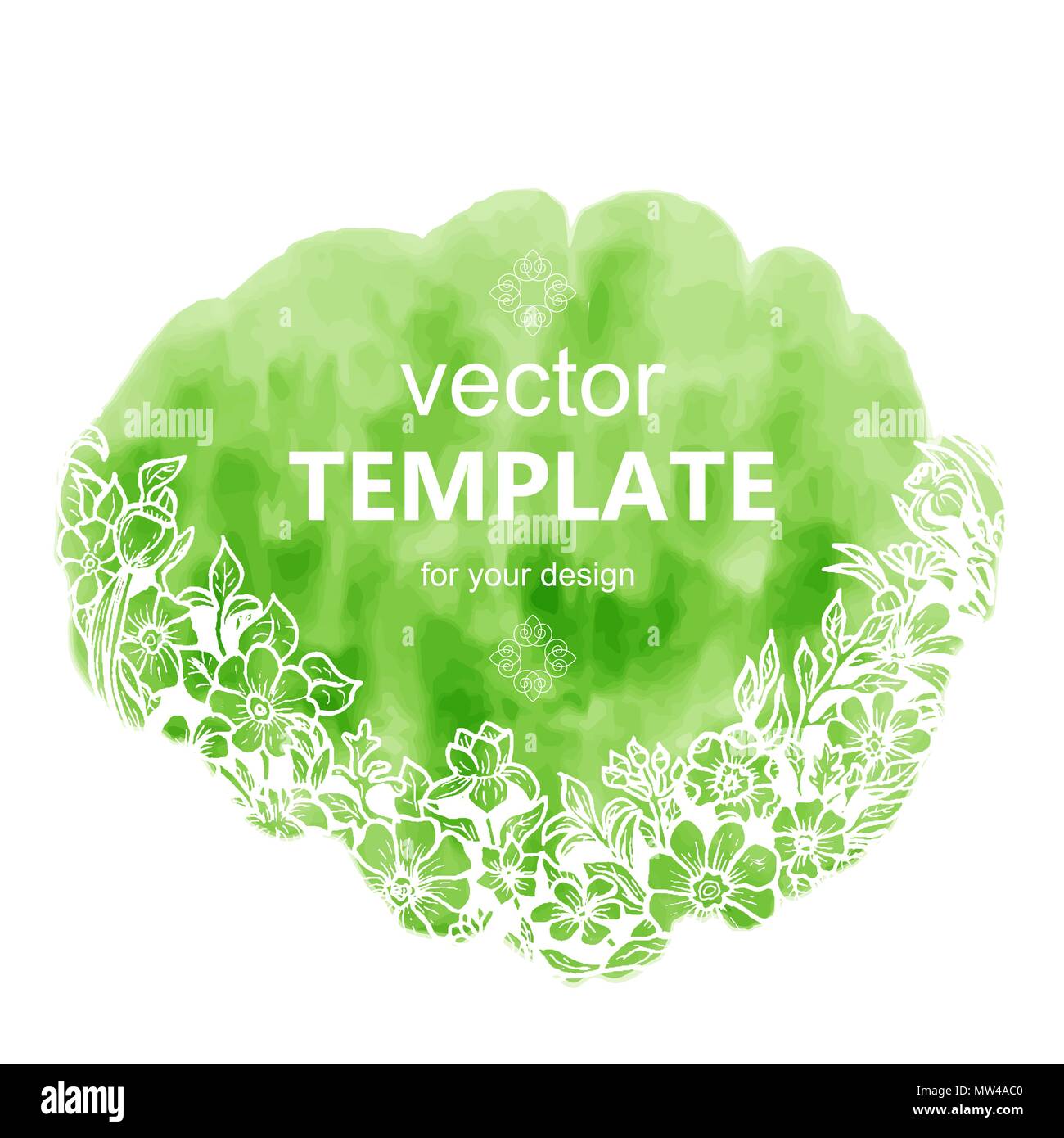 Template blue hydrangea flowers Stock Vector Images - Alamy