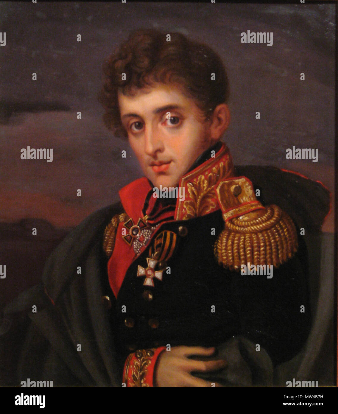 . Александр Алексеевич Тучков. Музей 'Бородинская панорама' . 19th ...