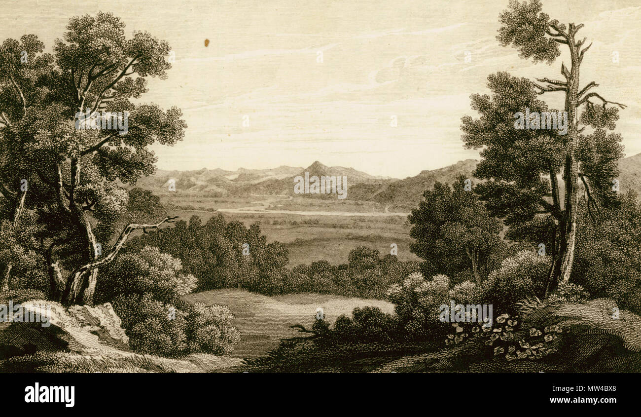 667 Τhe Alpheios near Phrixa - Dodwell Edward - 1819 Stock Photo - Alamy