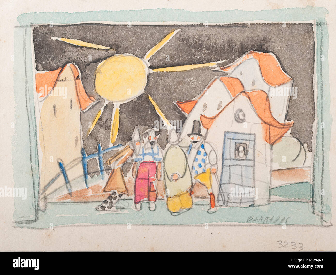 . Español: Obra 'Circo' del pintor uruguayo Rafael Barradas (1890-1929 ...