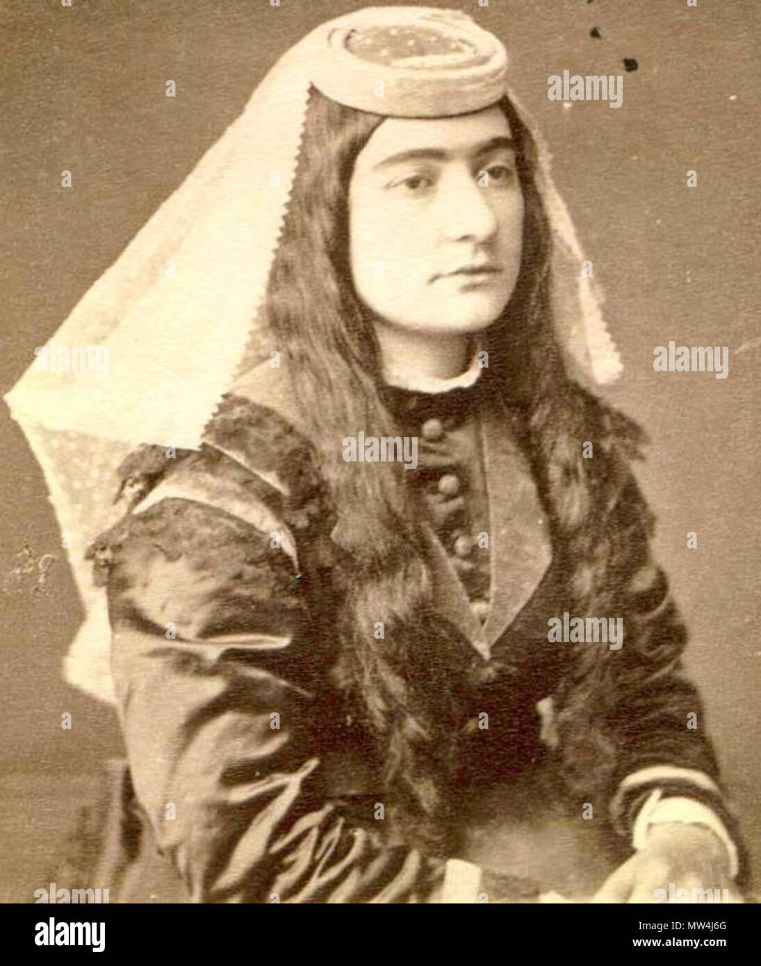 193 Ermakov. № 6929. ახალციხელი სომეხი ქალბატონი. ერმაკოვის კატალოგი ...