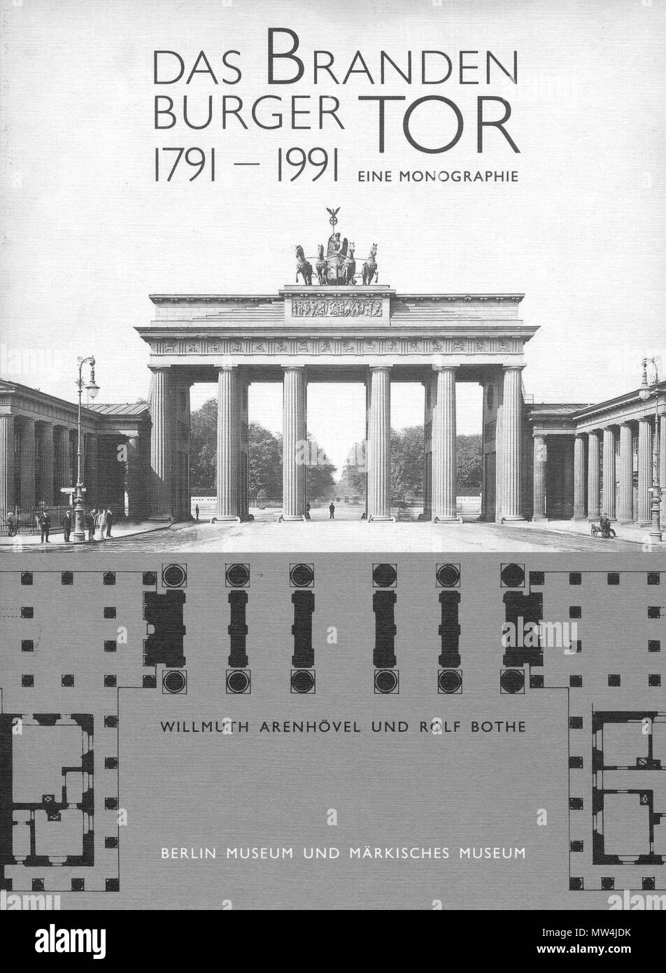 Brandenburger tor foto Black and White Stock Photos & Images - Alamy