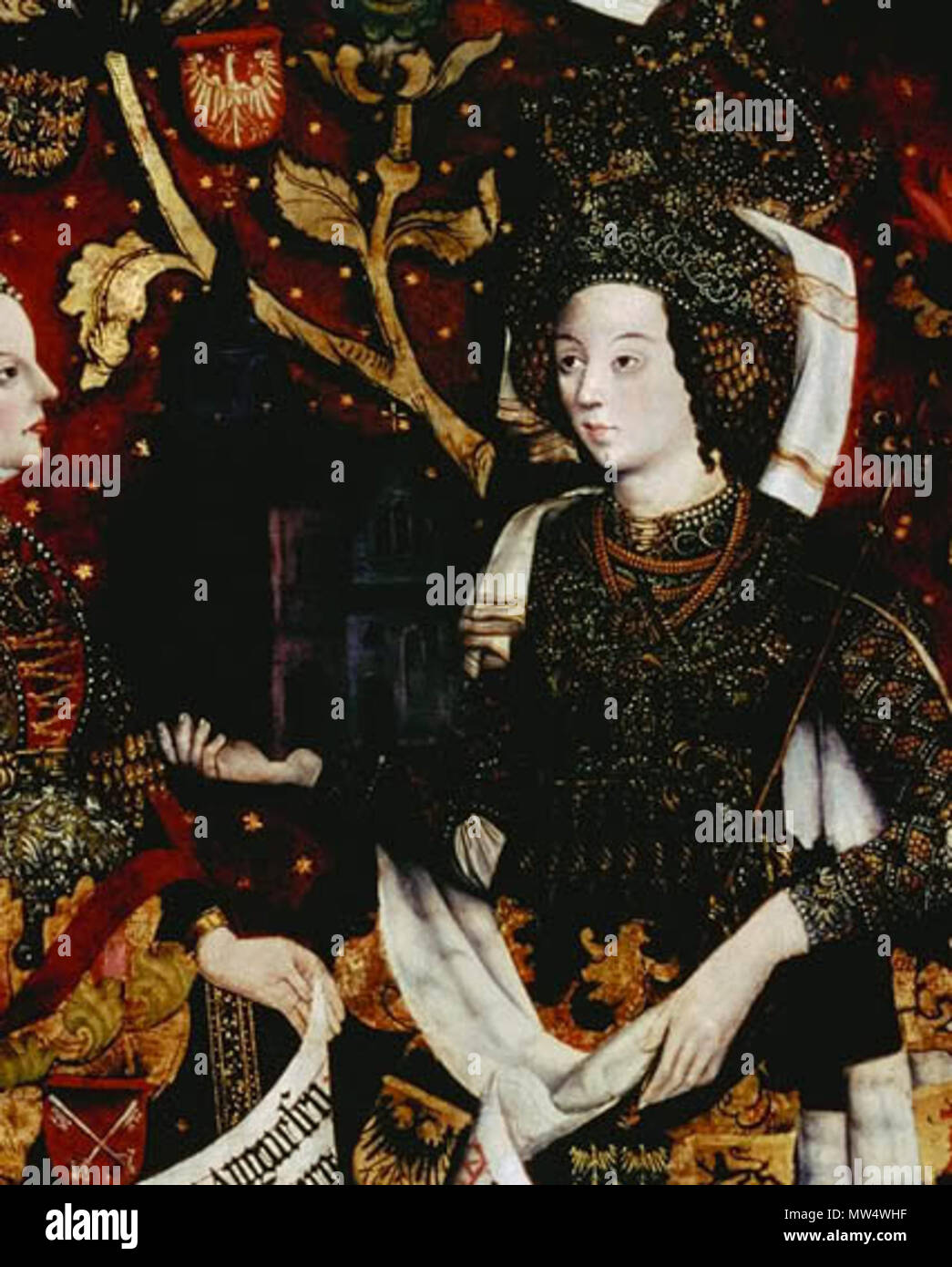 . Deutsch: Markgräfin Agnes, Gattin Markgraf Leopold III. (Babenberger ...