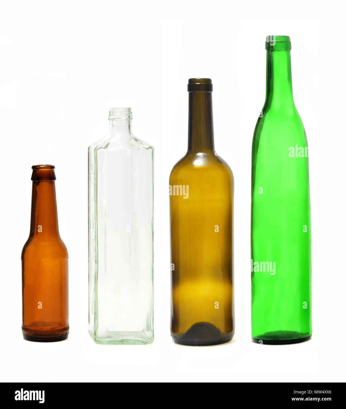 bottles on white Stock Photo - Alamy