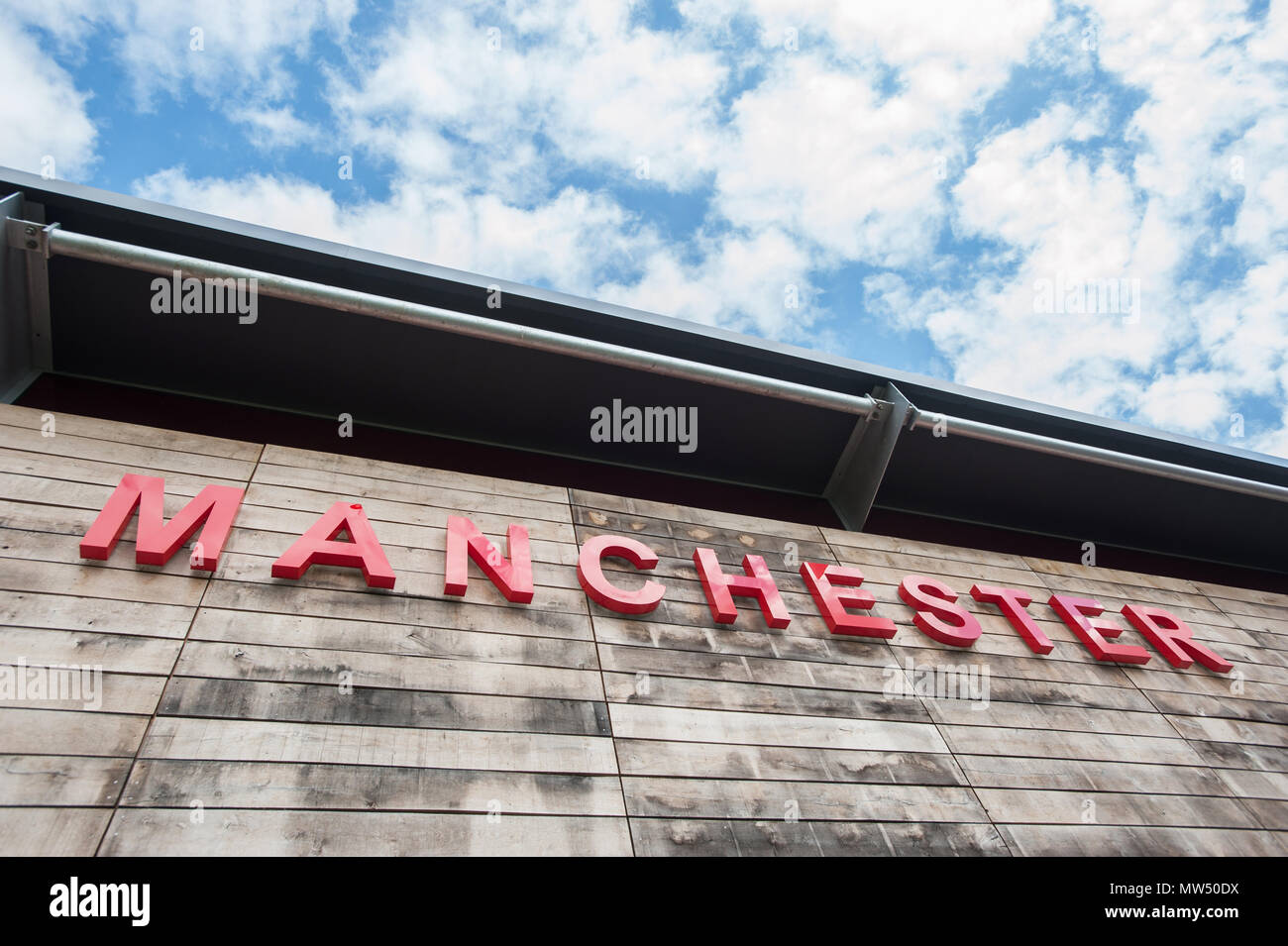 FC United of Manchester. Broadhurst Park Stadium Stock Photo - Alamy