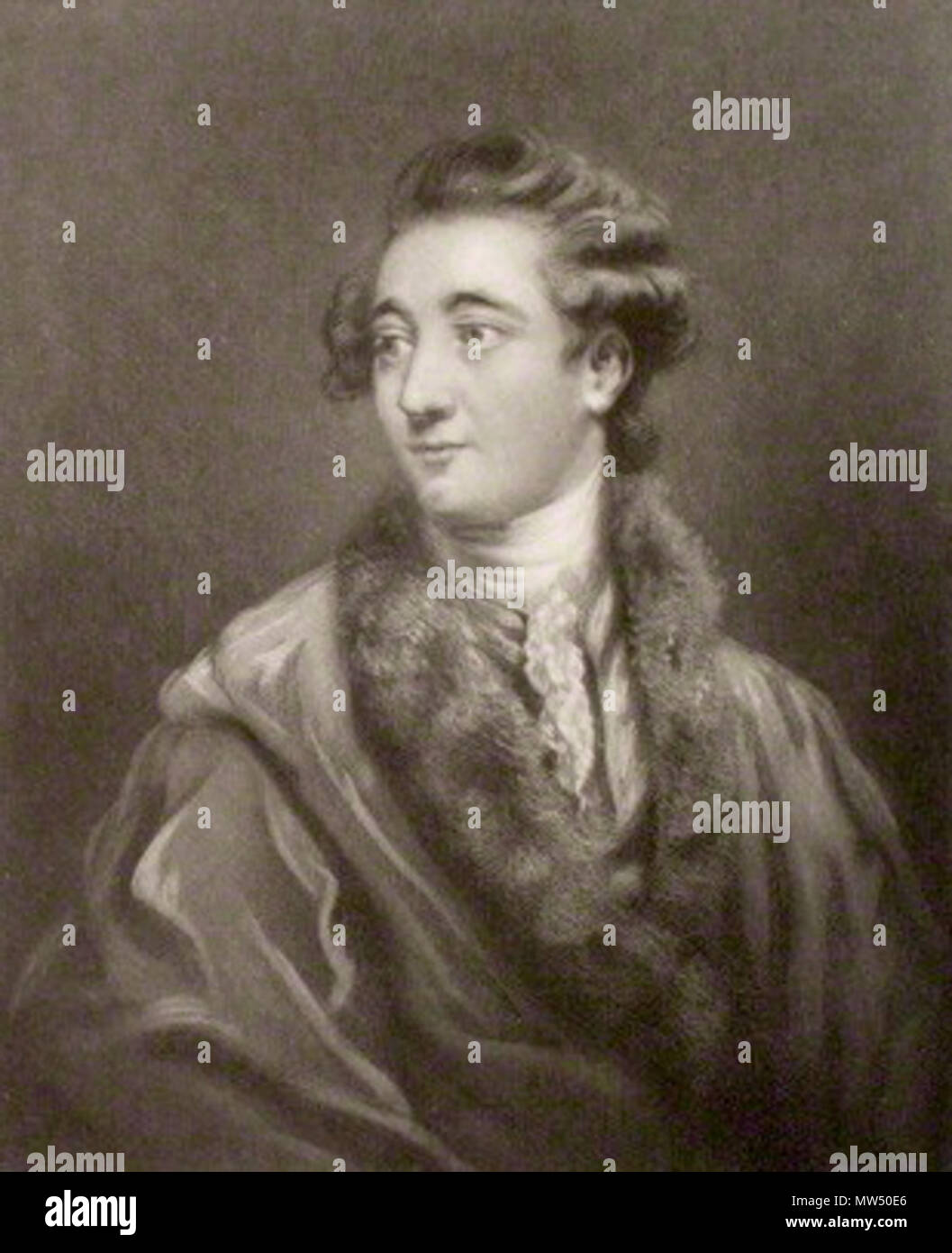 . English: Charles Manners, 4th Duke of Rutland (1754-1787) . mezzotint ...