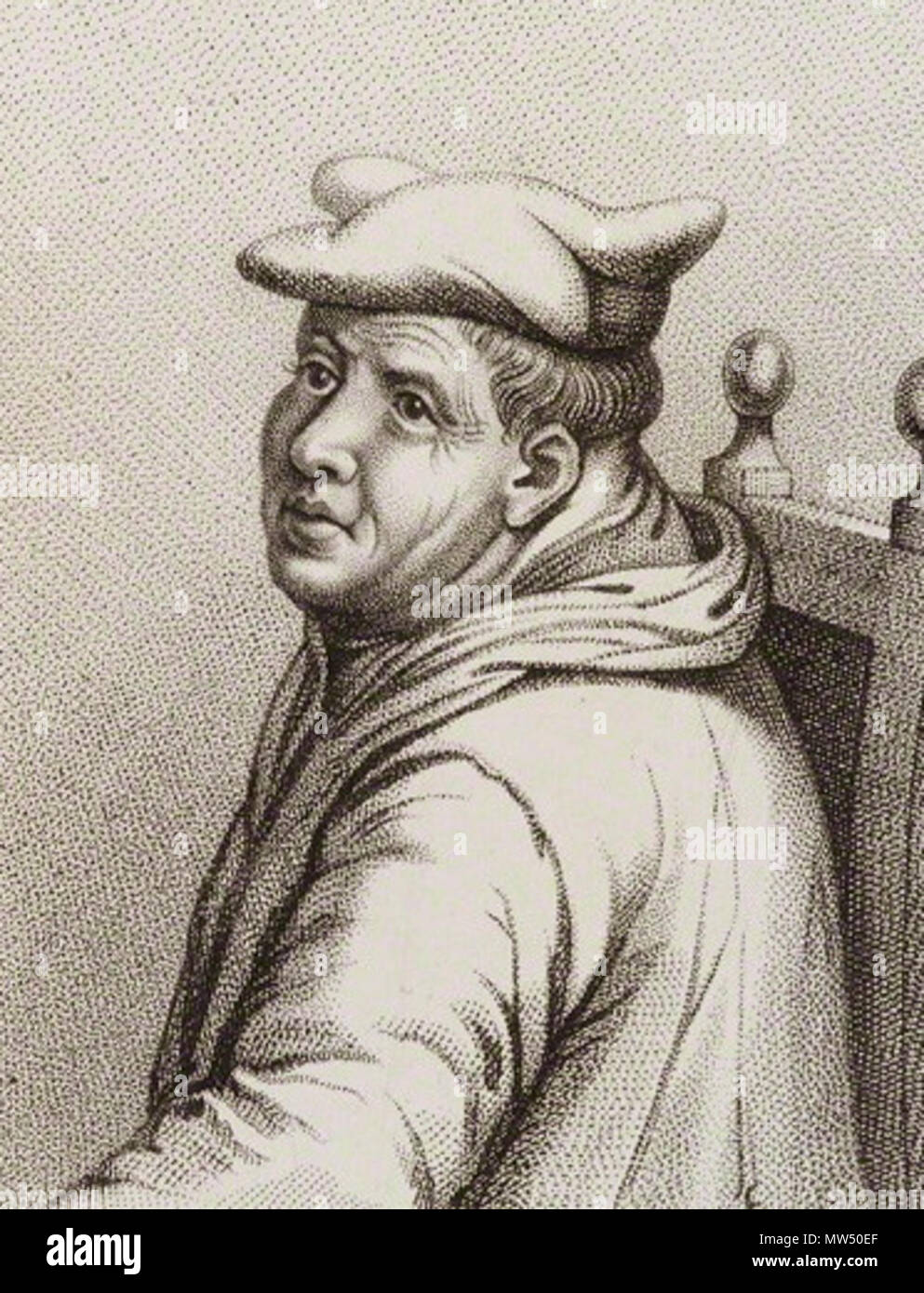 . English: Edmund Bonner (c1500-1569) . circa 1800. Engraving after ...