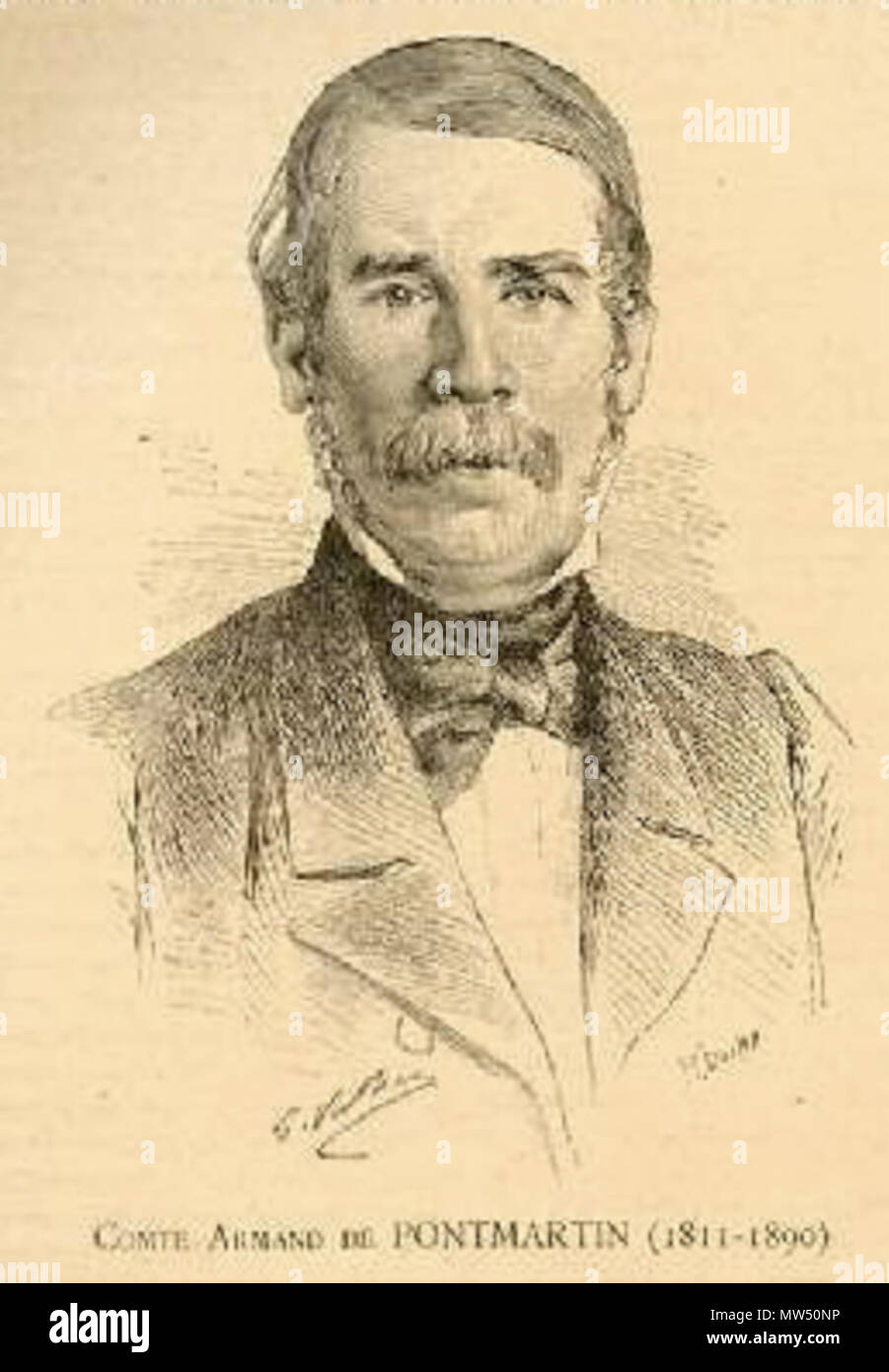 . Français : Armand de Pontmartin (1811-1890) . 19th century. Unknown ...
