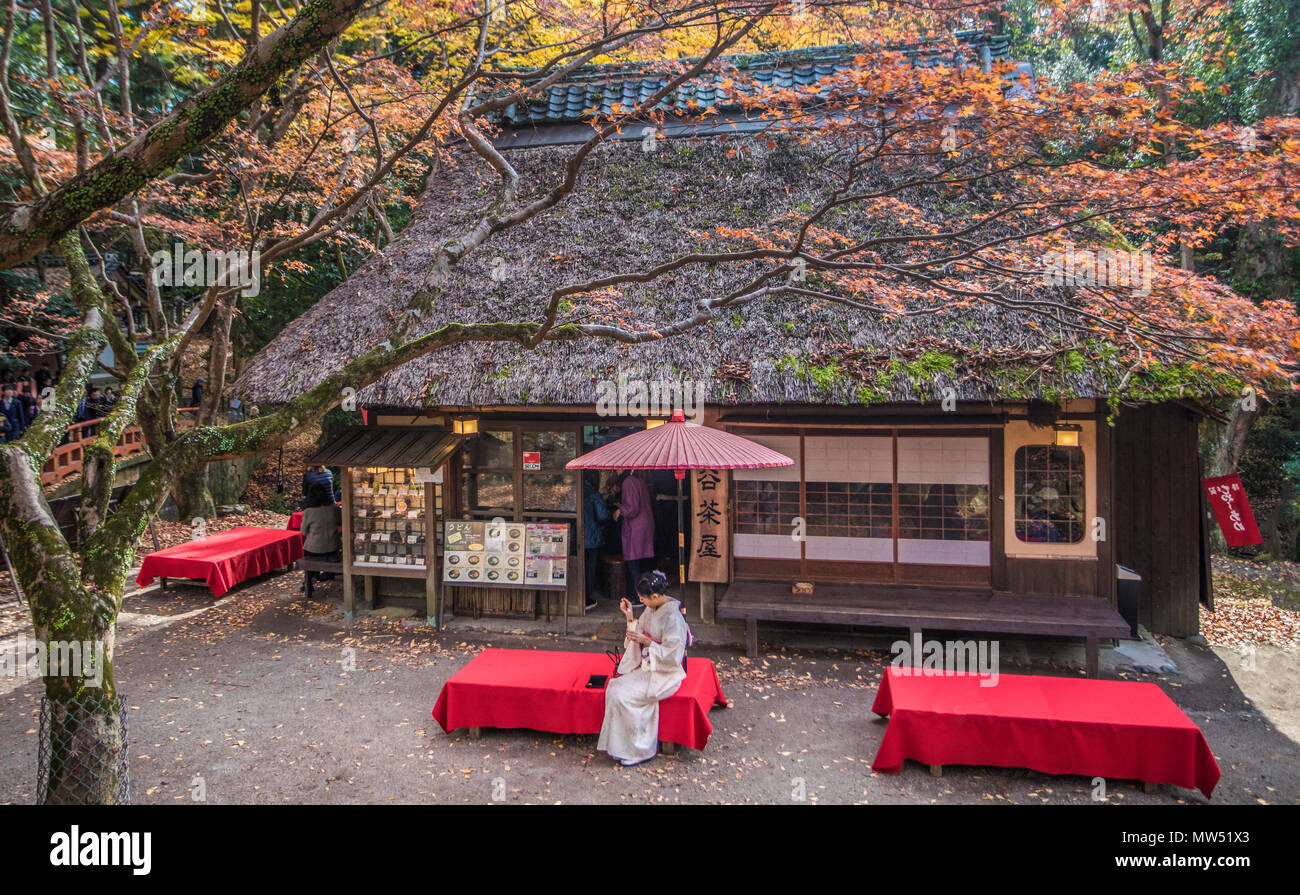 Japan , Nara City, tea Shop Stock Photo - Alamy