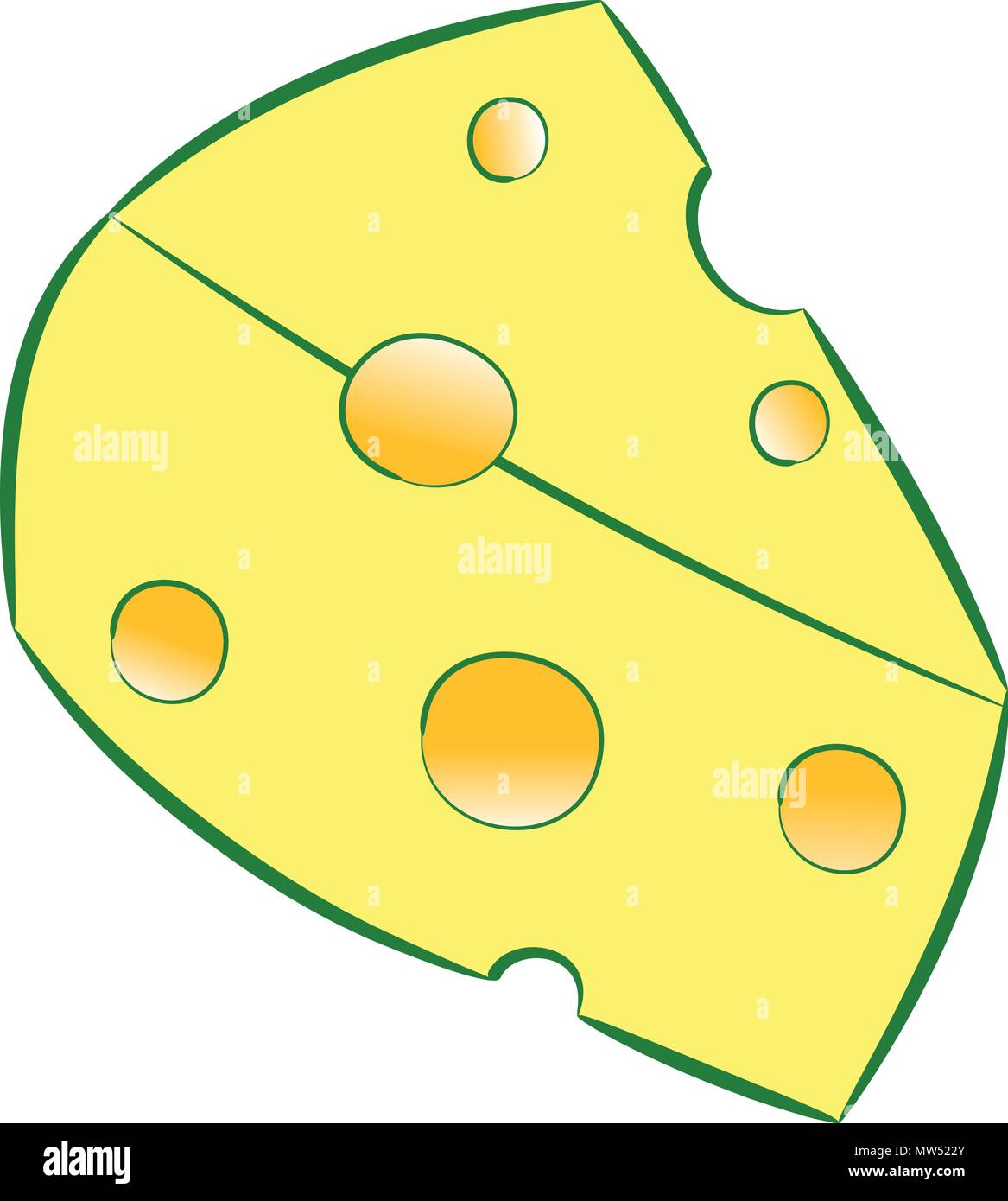 cheese vector illustration Stock Vector Image & Art - Alamy