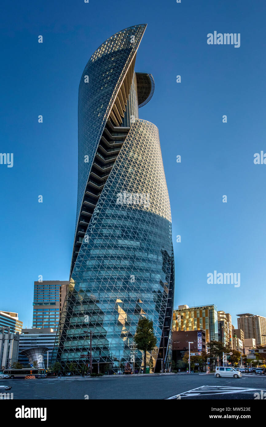 Japan, Nagoya City, Spiral tower Stock Photo - Alamy