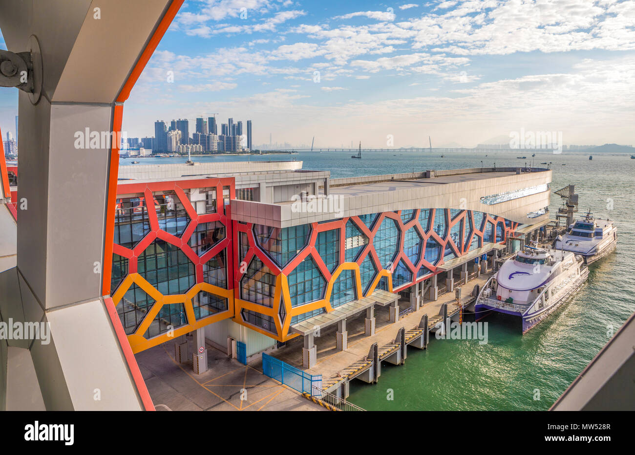 China, Shenzhen City, Shekou Ferry Terminal Stock Photo - Alamy