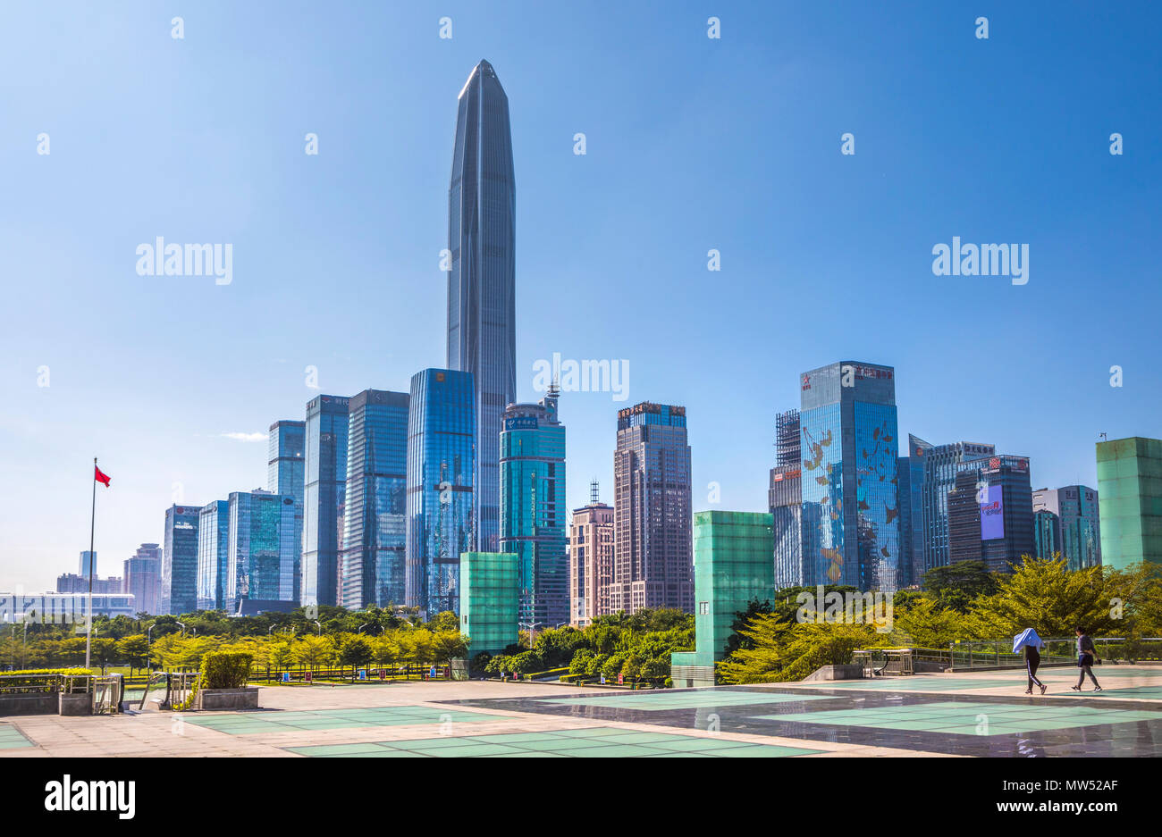 Pingan tower hi-res stock photography and images - Alamy