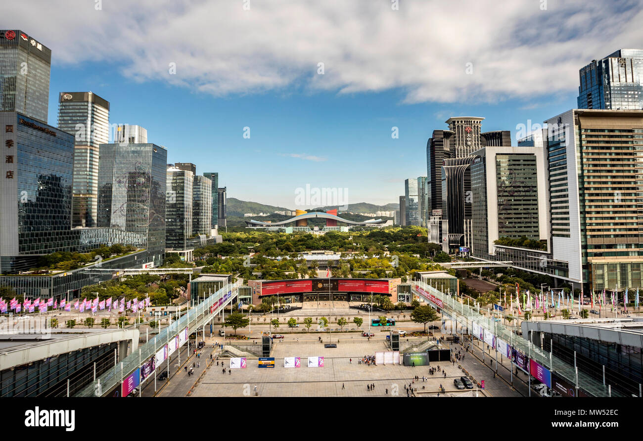 Shenzhen city center hi-res stock photography and images - Alamy