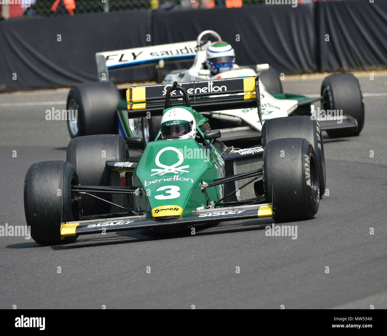 Ian Simmonds, Tyrrell 012, FIA Masters Historic Formula One ...