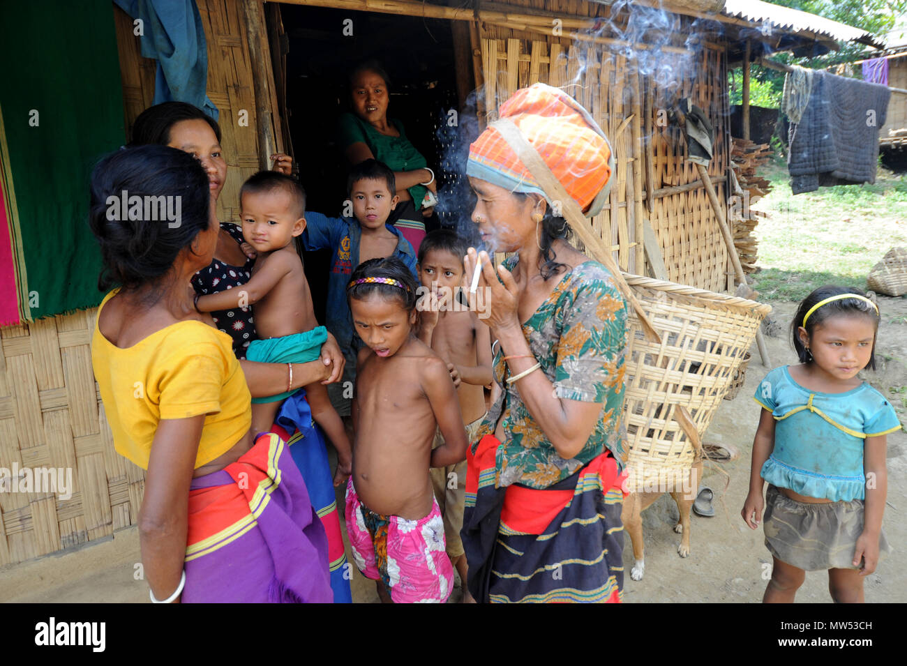 Rangamati, Bangladesh, - October 17, 2011: Daily life of Tribe people ...