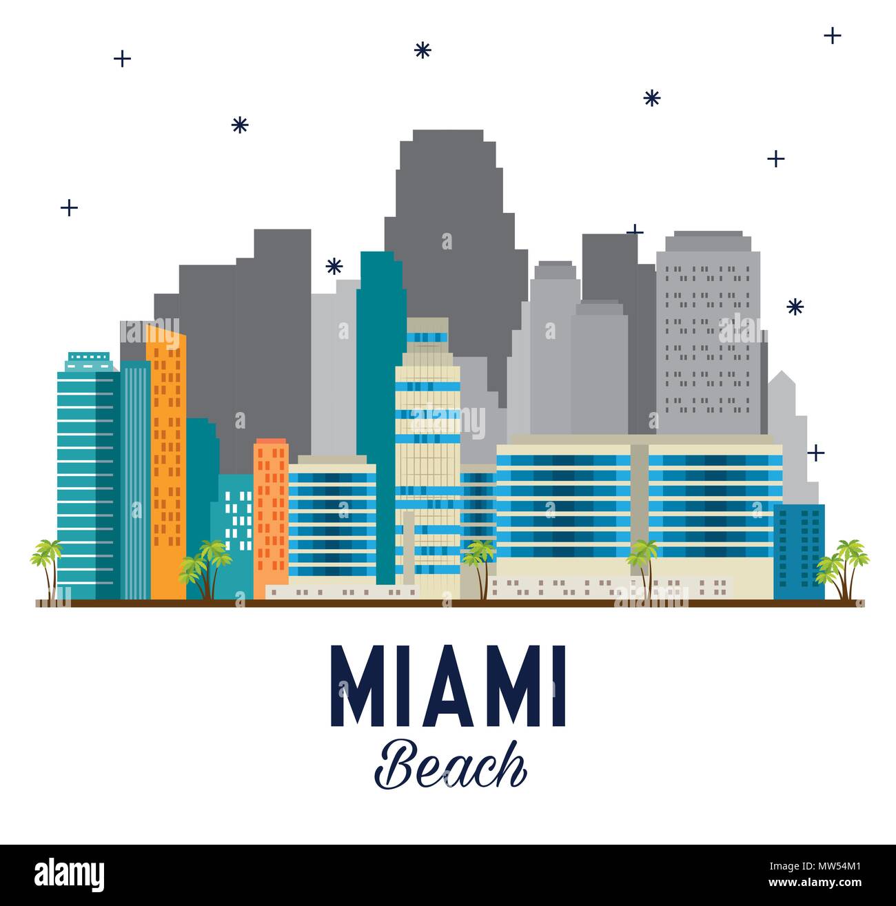 Miami Miami Postcard High Resolution Stock Photography and Images - Alamy