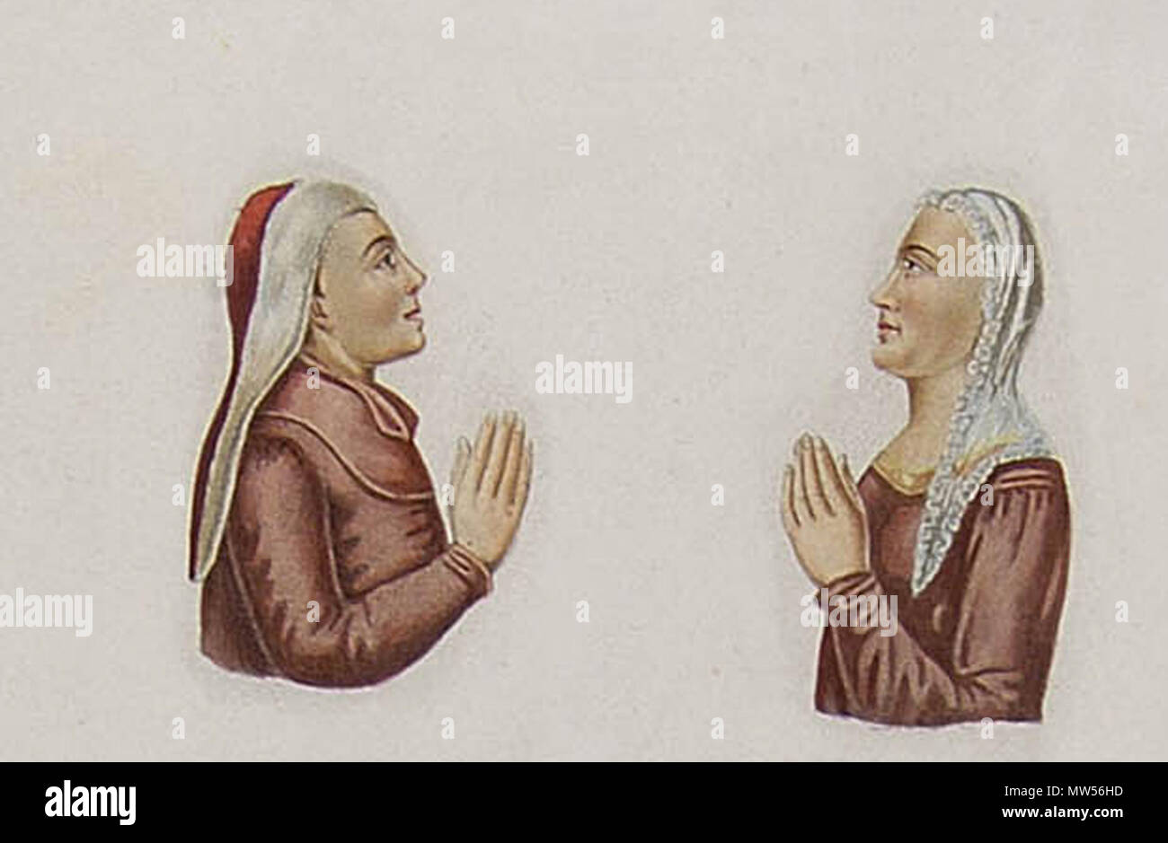 . English: Portraits of Scaligeri in Santa Maria della Scala in Verona ...