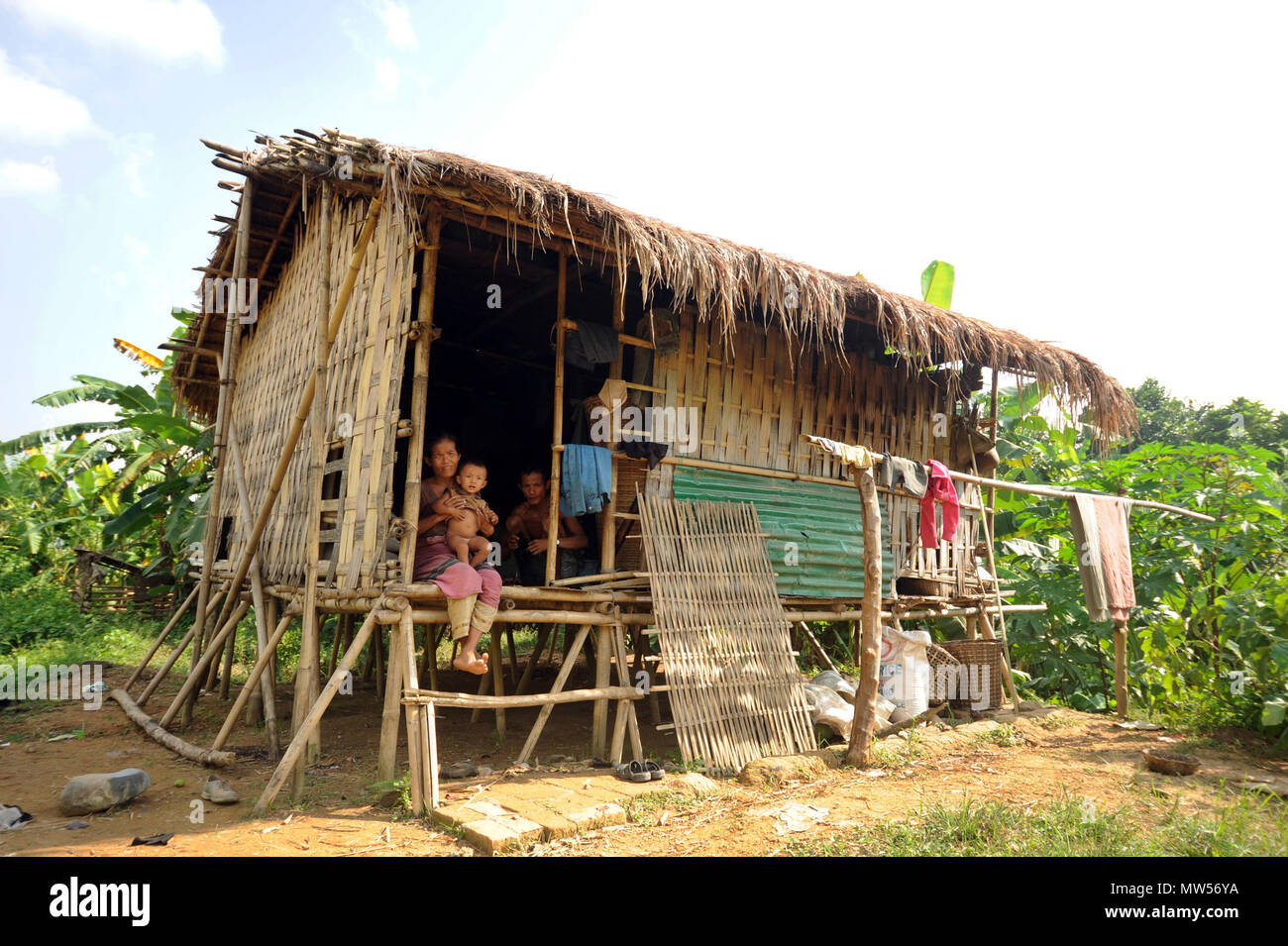 Rangamati, Bangladesh, - October 17, 2011: Daily life of Tribe people ...