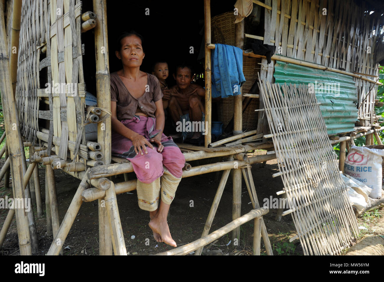 Rangamati, Bangladesh, - October 17, 2011: Daily life of Tribe people ...