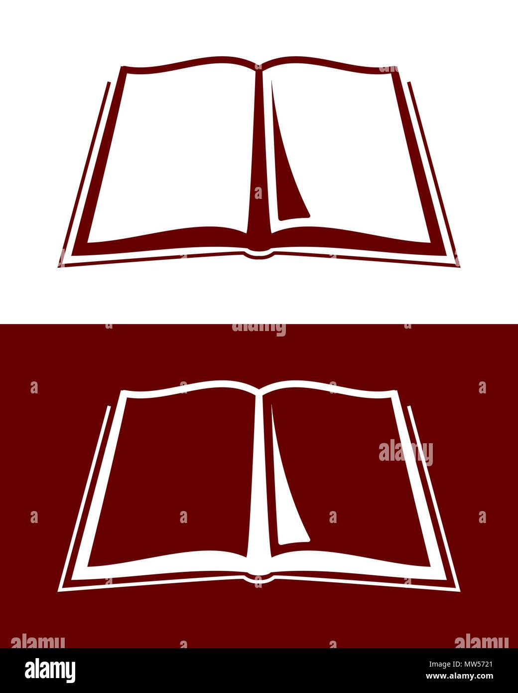 Book icons set Stock Vector Image & Art - Alamy