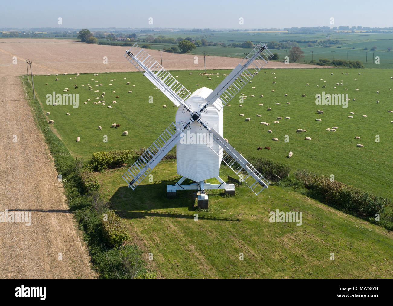 Windmill in canterbury hi-res stock photography and images - Alamy