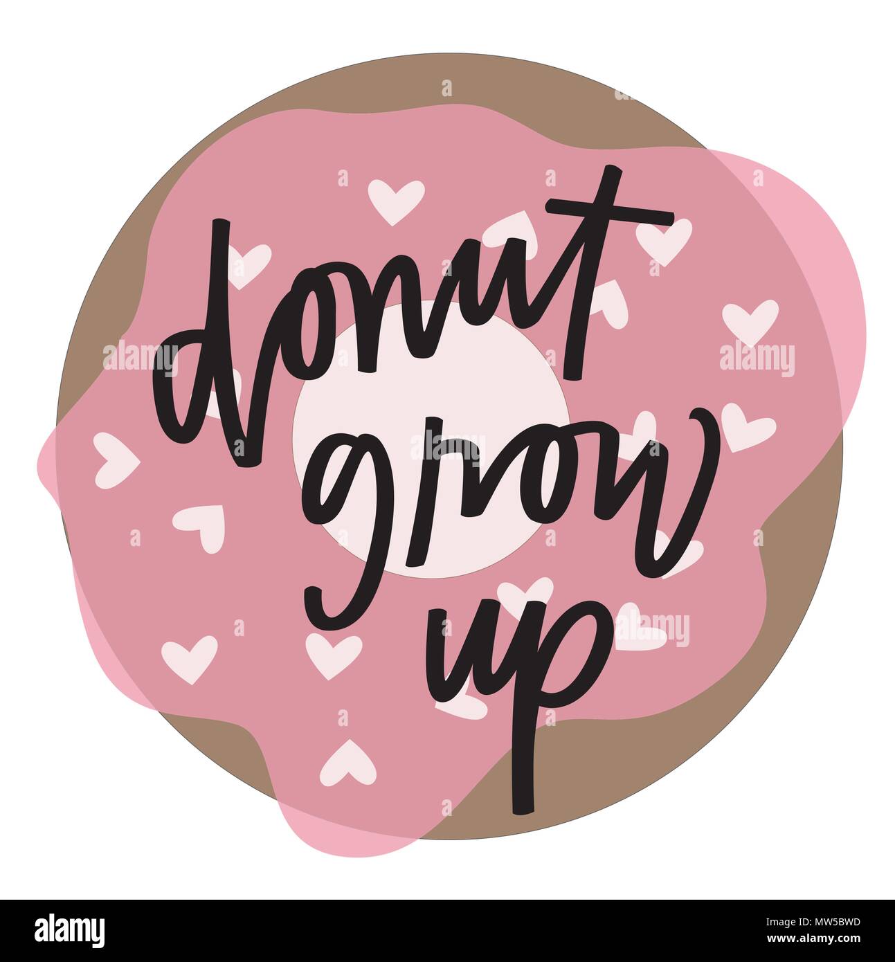 Donut grow up Stock Vector Image & Art - Alamy
