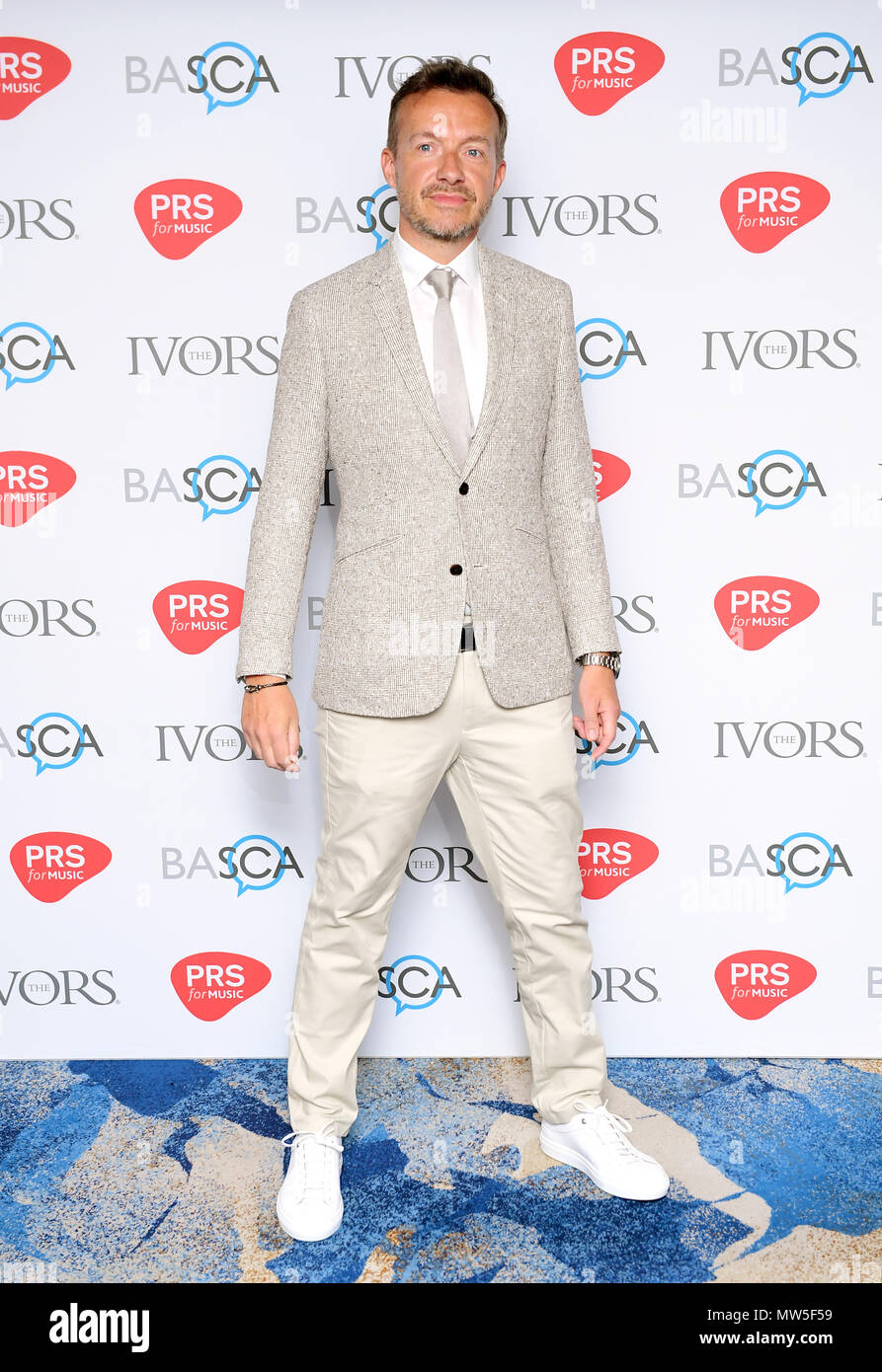 Fraser T. Smith during the 63rd Annual Ivor Novello Songwriting Awards ...