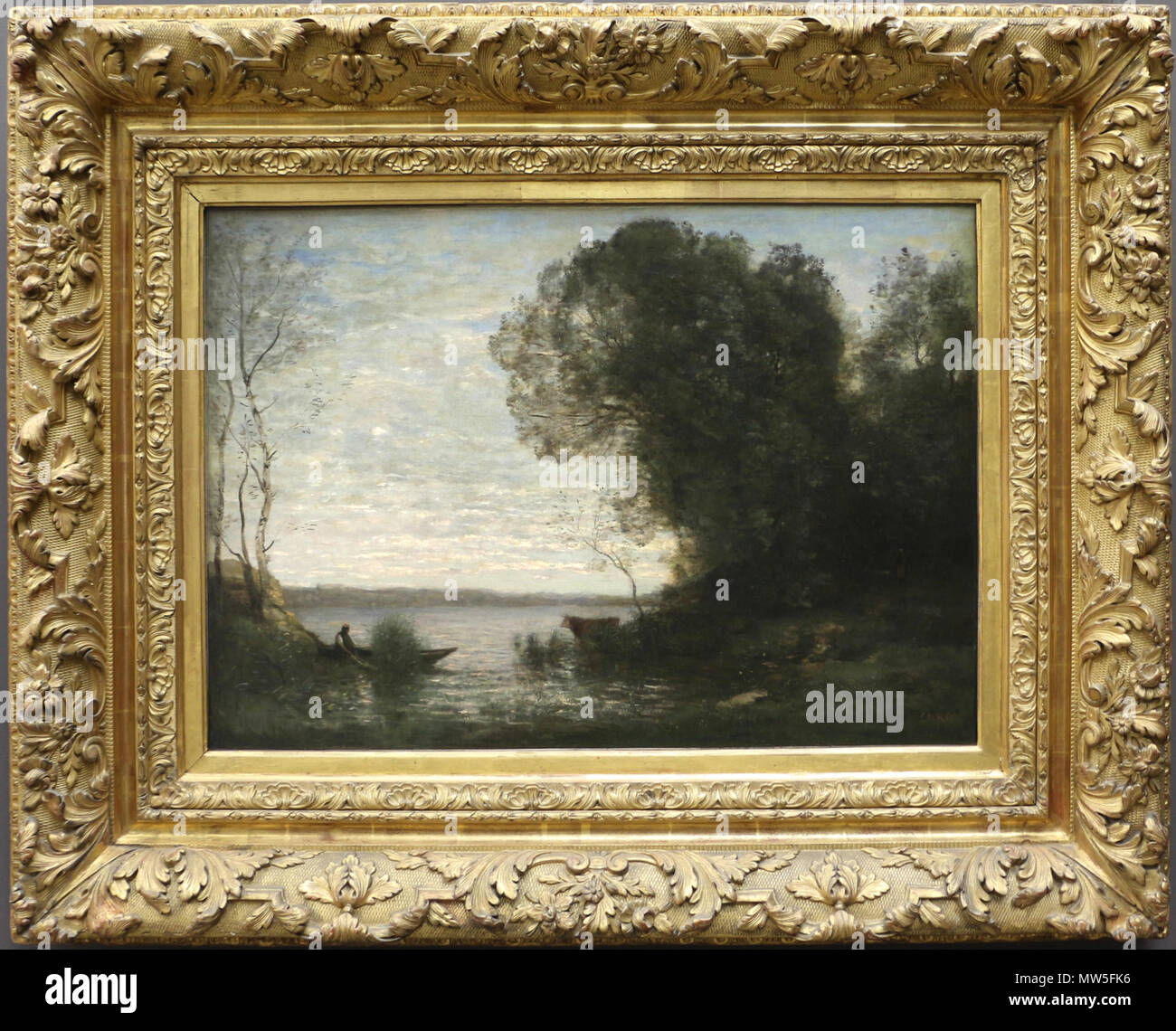 Jean baptiste camille corot louvre hi-res stock photography and images ...