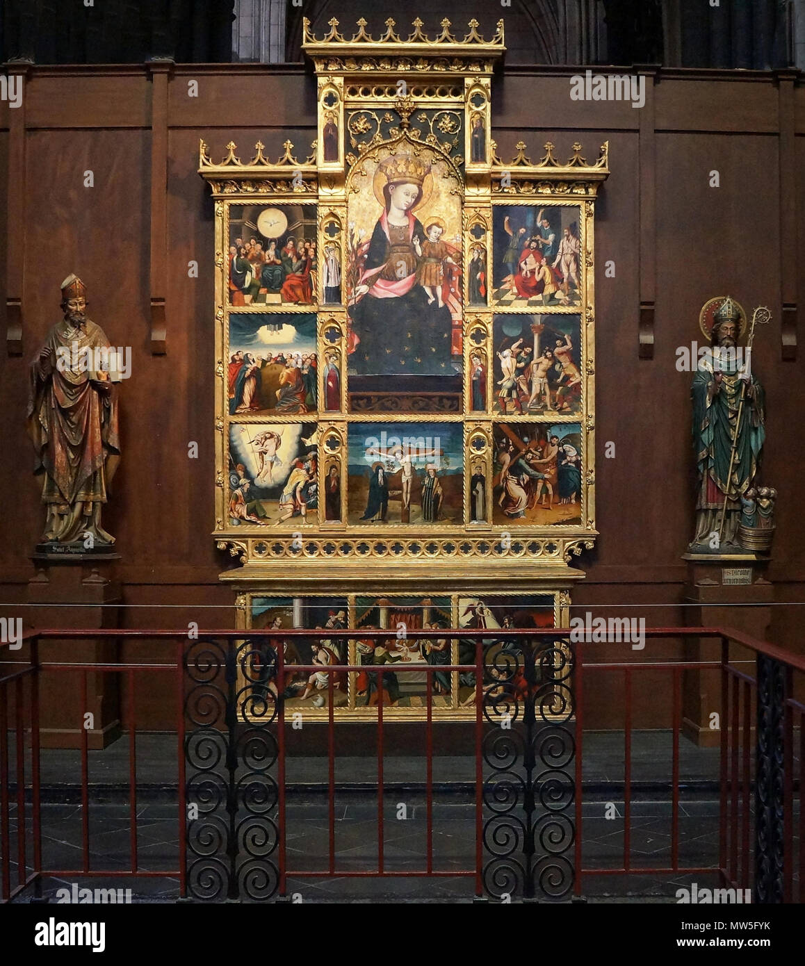 Retable du rosaire hi-res stock photography and images - Alamy