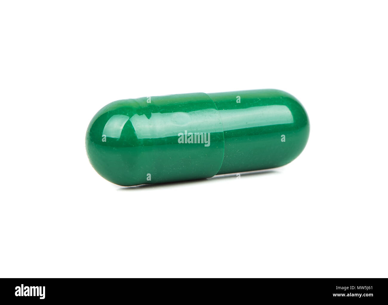 Blue Green Capsule No Imprint