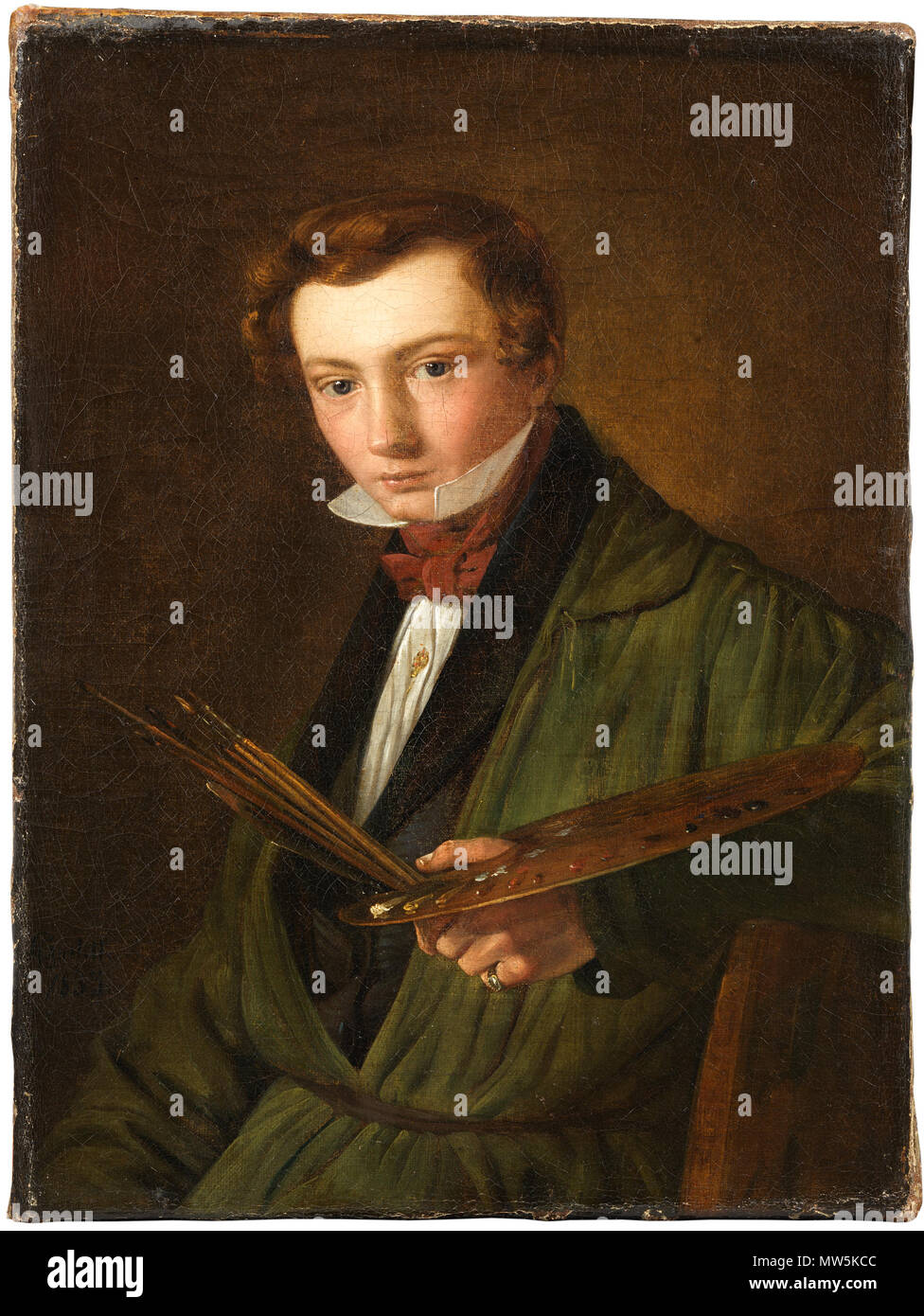 . English: Self-Portrait Svenska: Självporträtt . 1833 550 Self ...