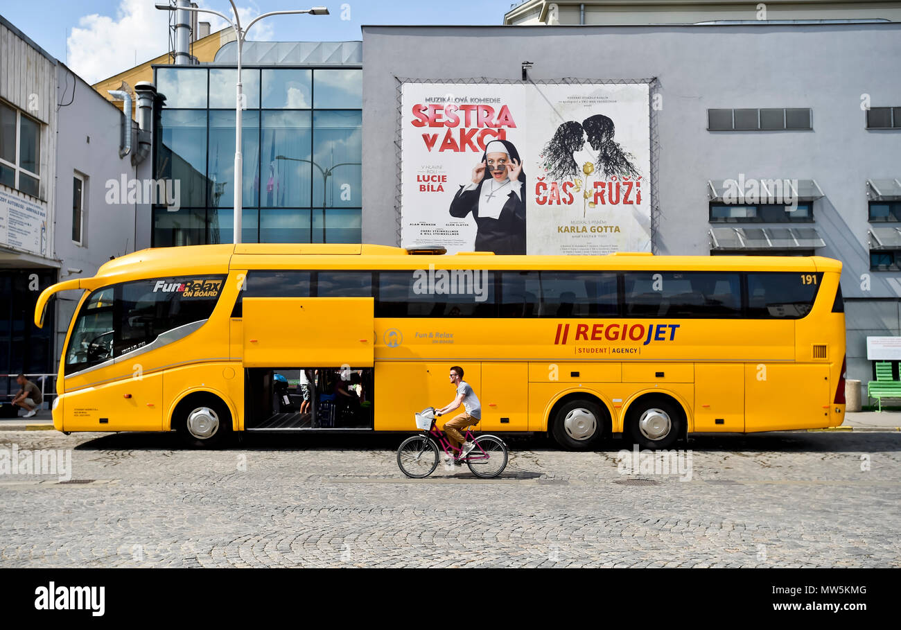 Czech bus hi-res stock photography and images - Alamy
